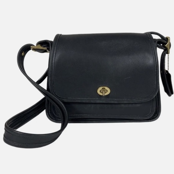 Coach | Bags | Coach Vintage Rambler Legacy Brown Shoulder Bag 96 ...